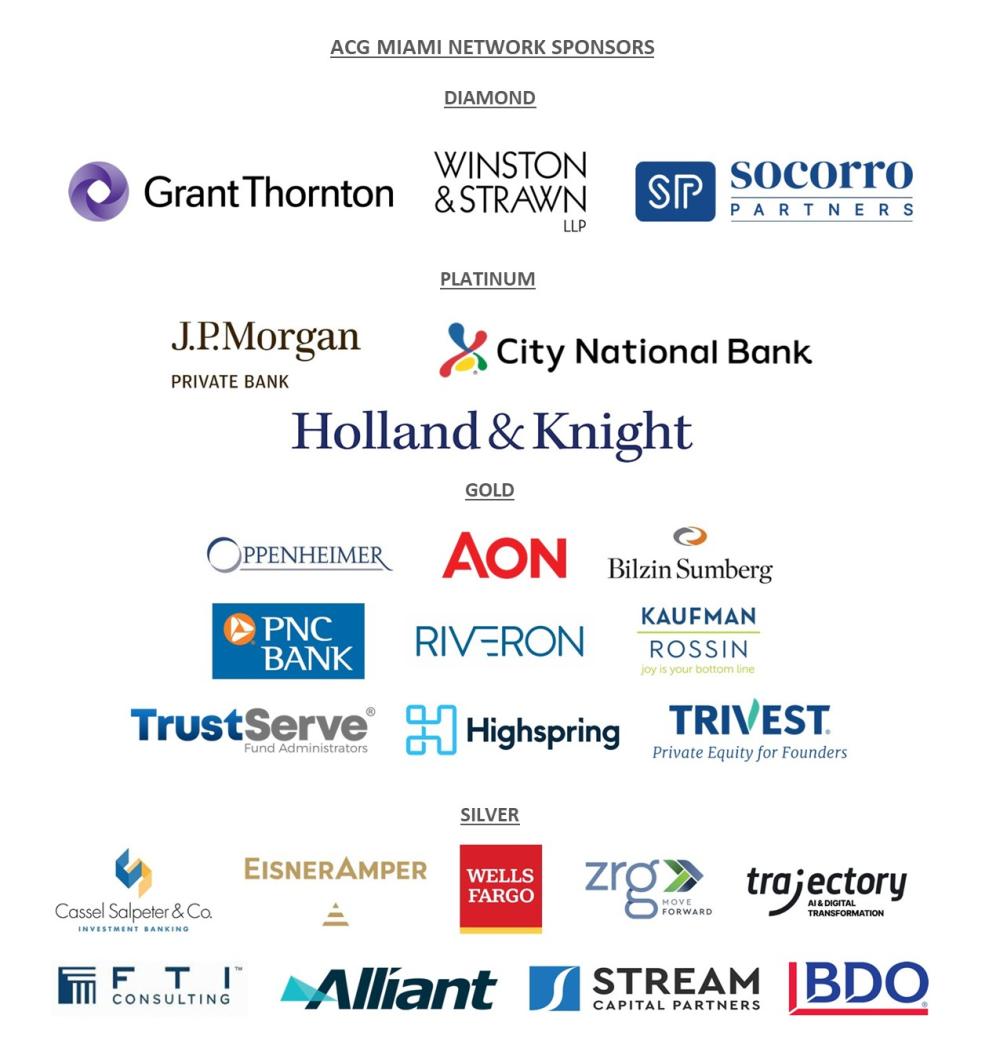 ACG Miami Network | ACG South Florida